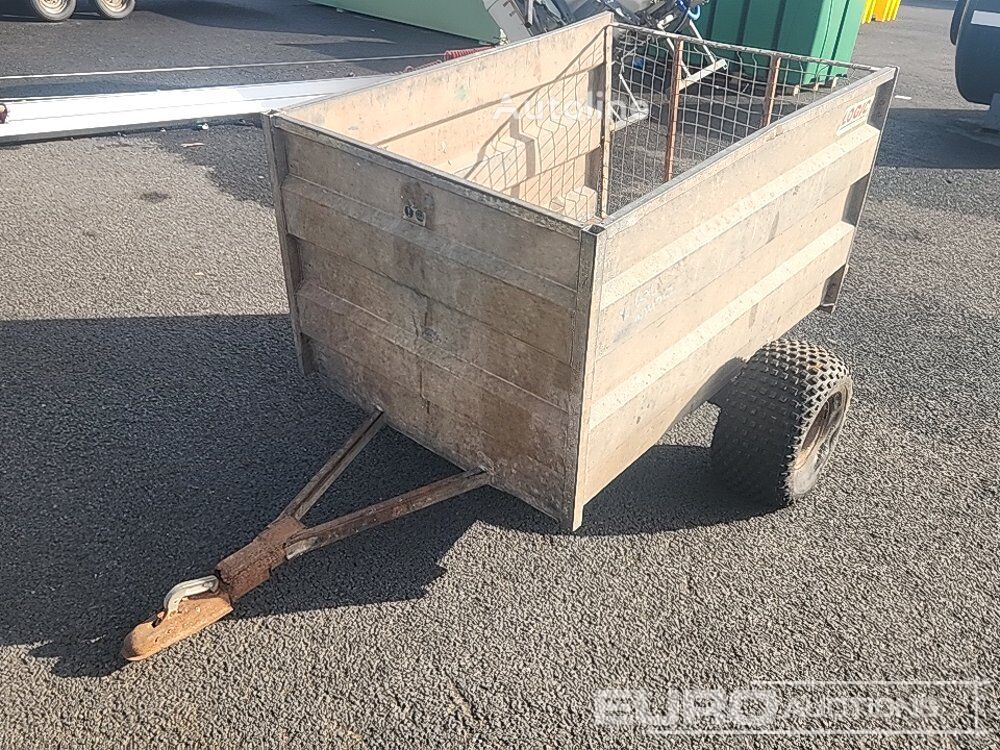 Prodaje se prikolicu za građevinske strojeve na aukciji