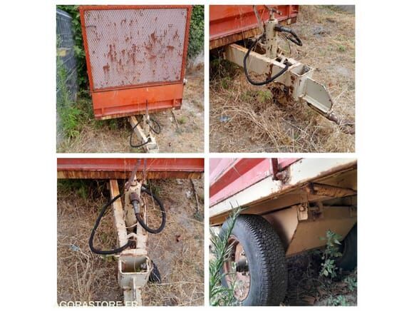 Prodaje se Devès Remorque Deves prikolicu sa ravnom platformom na aukciji