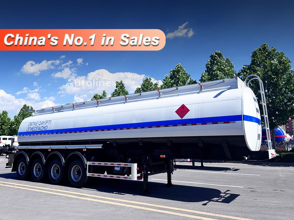 Novi Intai Vehicle 4 Axles oil tanker trailers for sale in Kazakhstan prikolica cisterna za gorivo