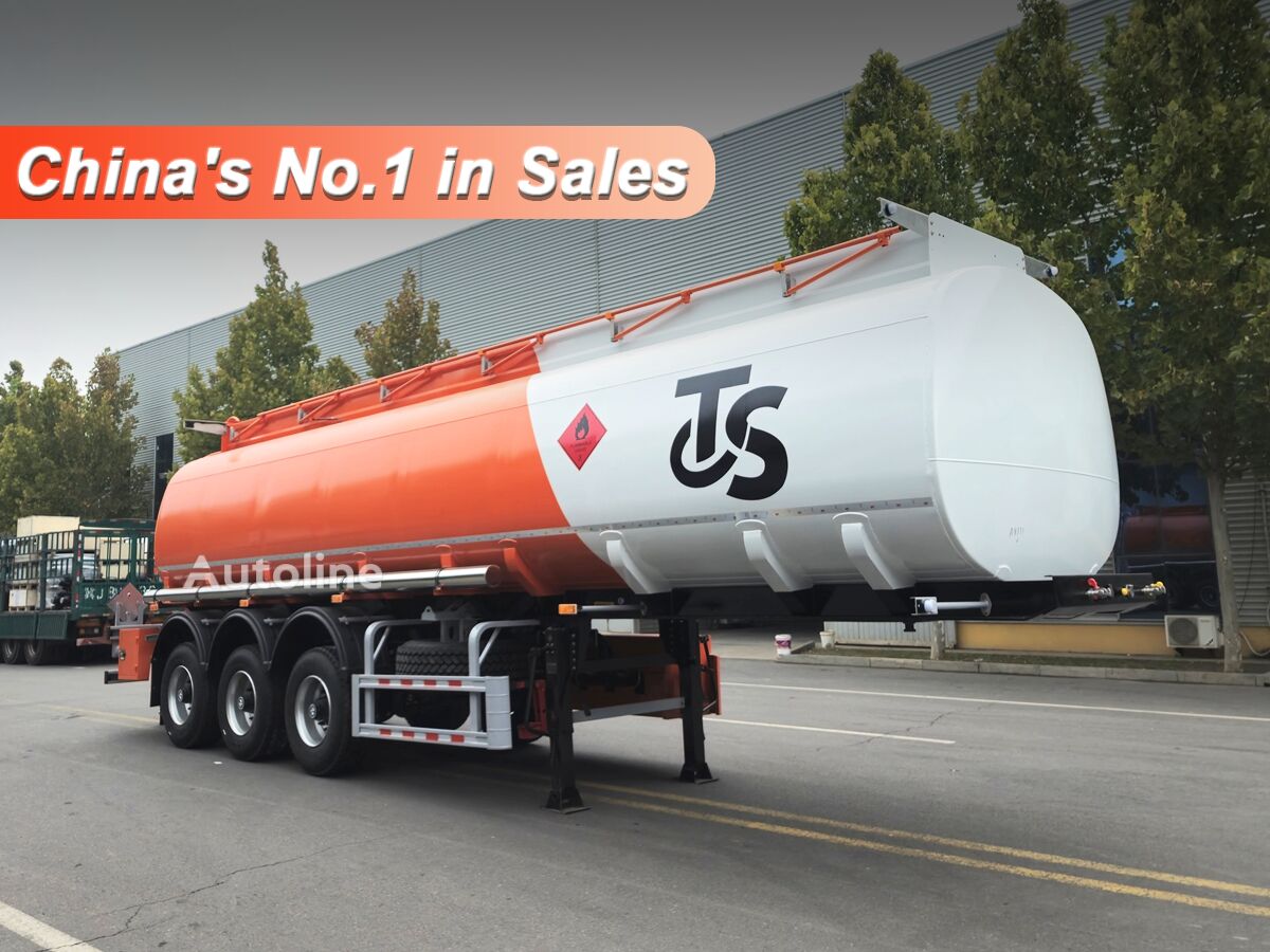 Novi Intai Vehicle 3 Axles Fuel Tanker Trailer For Sale in Kazakhstan prikolica cisterna za gorivo