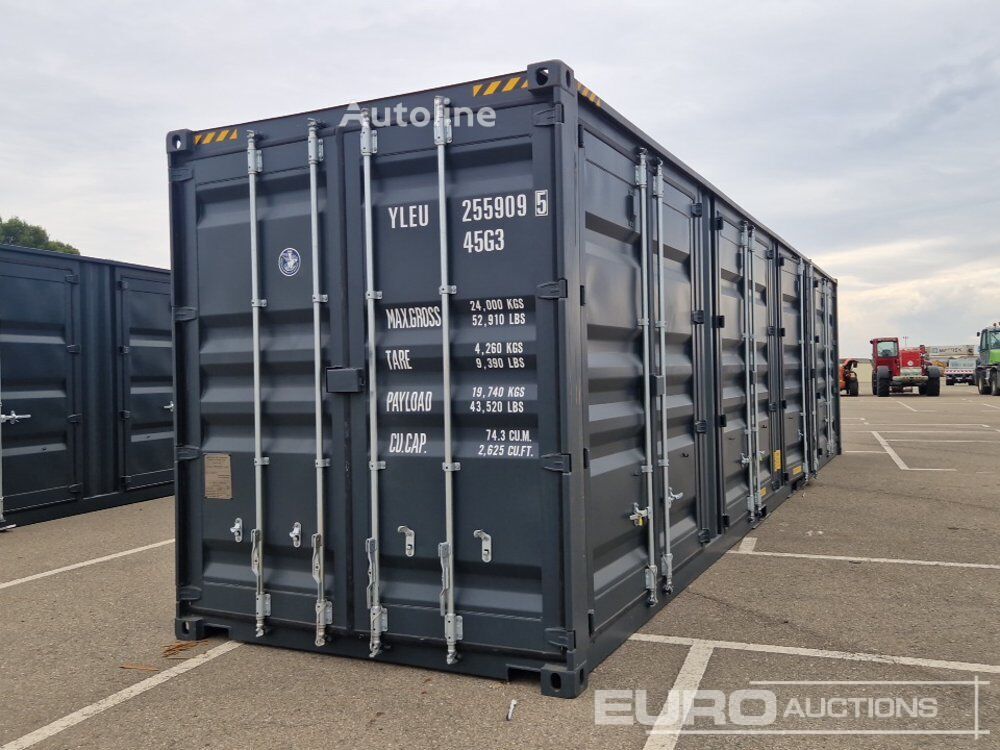 Prodaje se 2026 40' HC Container, 4 Side Doors, 1 End Door kontejner 40 stopa na aukciji