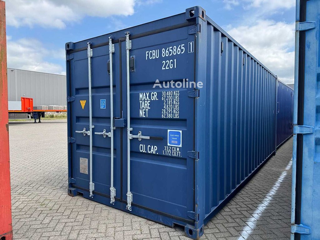Prodaje se Container 20 ft One Way / Ongebruikte Zeecontainer - RAL 5013 kontejner 20 stopa na aukciji