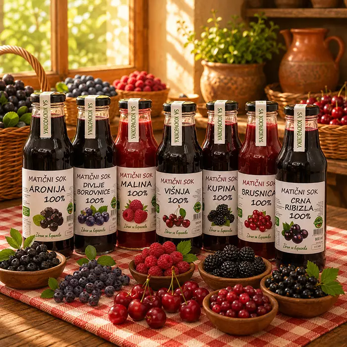 Matični sokovi 100% voće