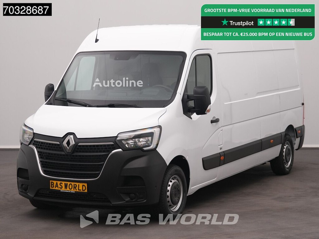 Renault Master 135PK L3H2 LED Airco Cruise Parkeersensoren v+a Euro6 L3 minibus furgon