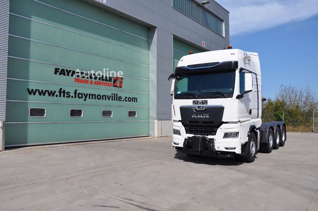 Novi MAN TGX 41.640 8x4 WSK BB, 250 to push pull, Hydr tegljač