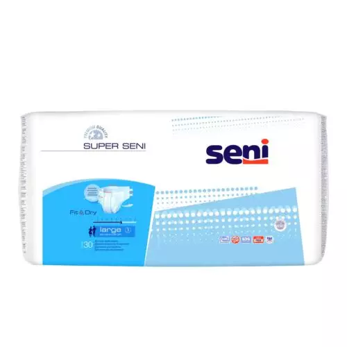 Seni Pelene za inkontinenciju Super dnevne L 30 pelena