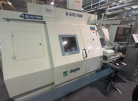 Mašinski alat Type: B 470/YSMManufacturer: BIGLIAGroup: CNC turning latheSubgroup: CNC turning latheControl: GE FANUC 18i-TBYear: 2004 B 470/YSM