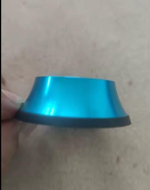 Konusni aluminijumski odstojnik lule svetlo plavi