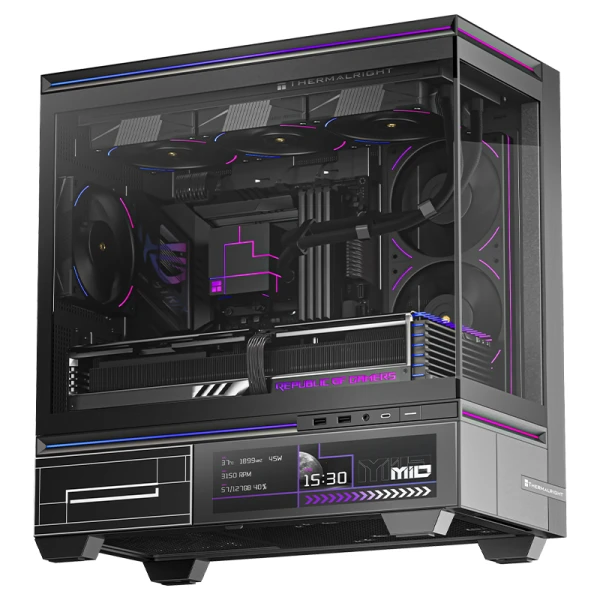 ThermalRight kuciste TL-M10 Vision Black FAN4-C