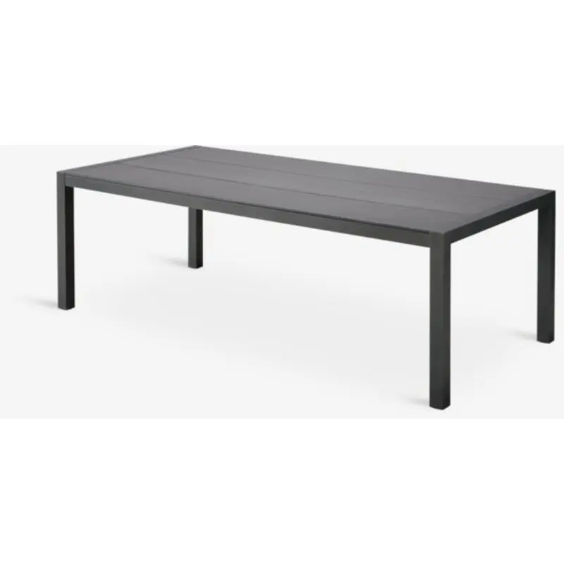 Baštenski sto HAGEN Š100xD214 cm, siva boja