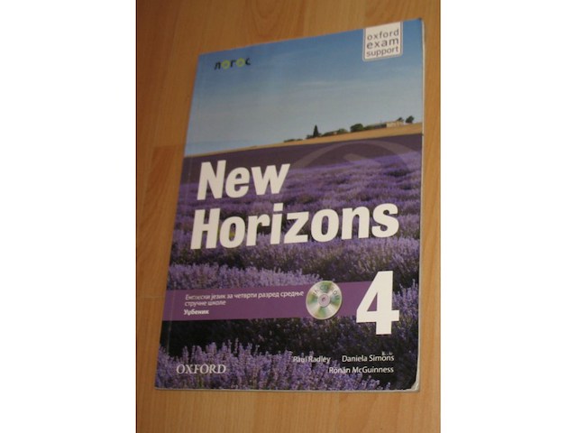 NEW HORIZONS 4 UDZBENIK + CD