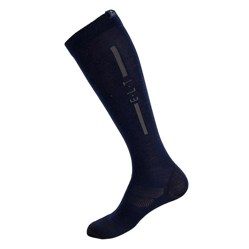 Čarape za jahanje unisex S teget Merino