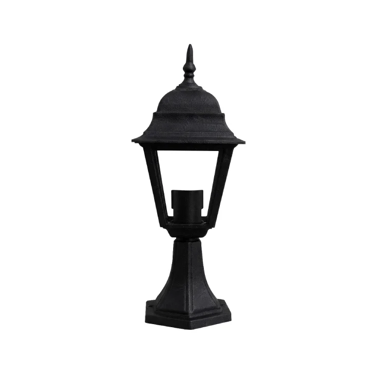 ARTE ILLUMINA stubna baštenska svetiljka E27, IP44, crna