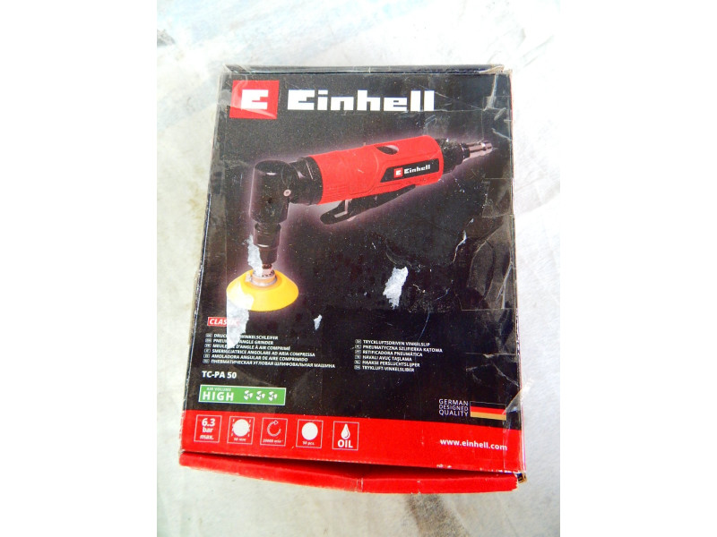 Einhell TC-PA 50 je pneumatska ugaona brusilic