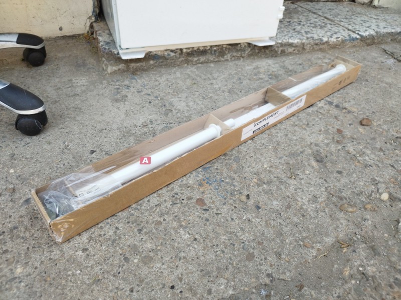IKEA Komplement 100x35cm držač metalan