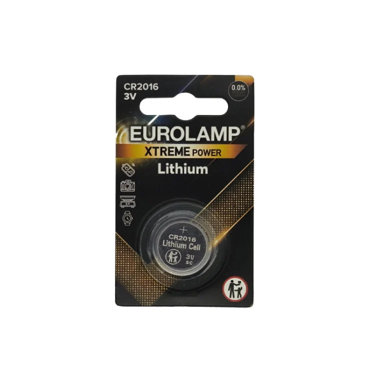 Litijumska baterija Extreme CR2016, 3V, 1 komad