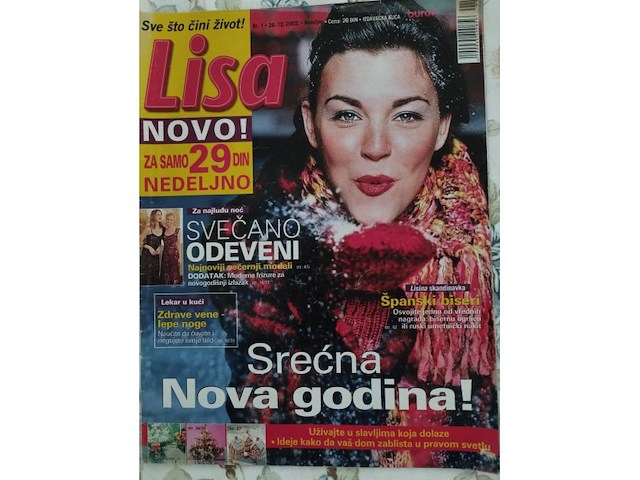 ** LISA br. 1 - 26.12.2002. **