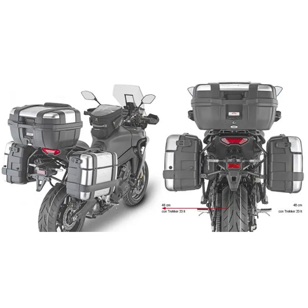 Nosač bočnih kofera Kappa Yamaha Tracer 9 (21-24) KLO2159MK