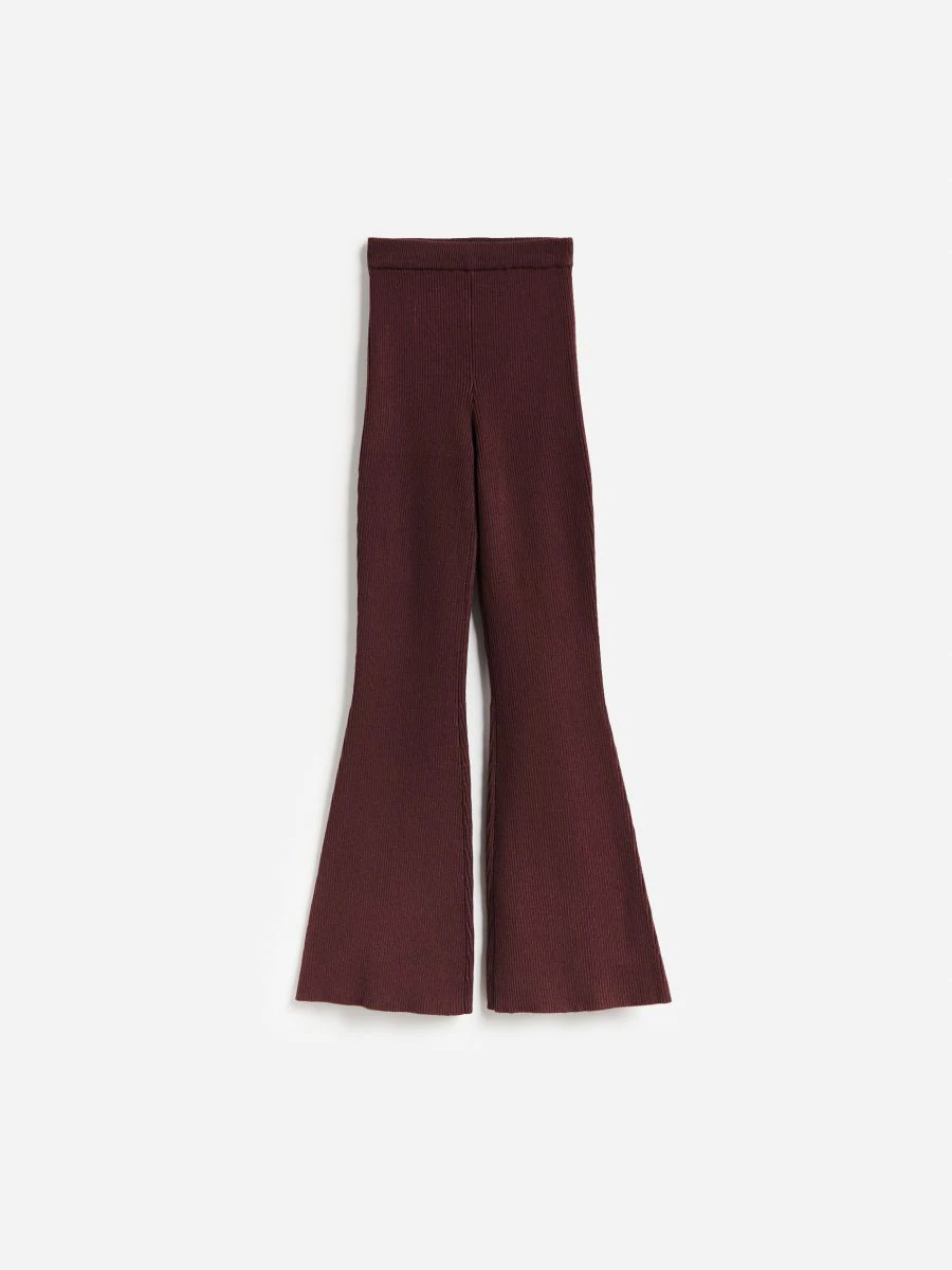 Flare pantalone od mešavine viskoze