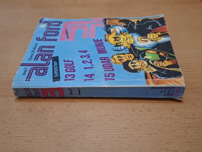 Alan Ford trobroj br 5