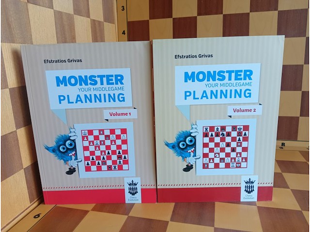 Monster your Middlegame Planning 1-2 (komplet) sah