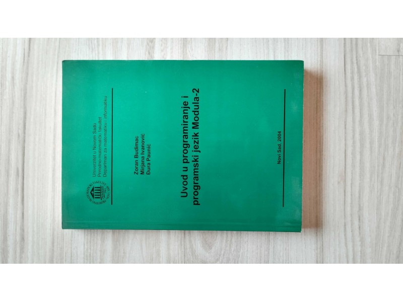 Uvod u programiranje i programski jezik Modula-2