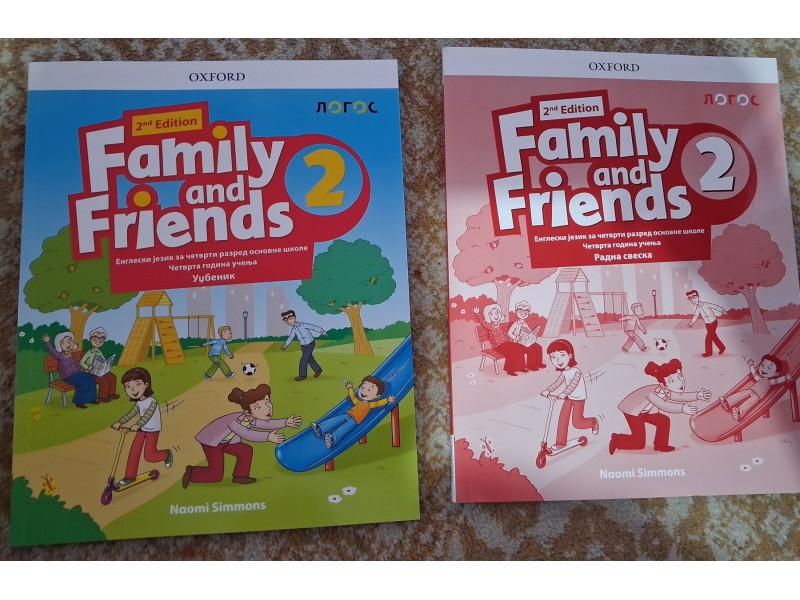 Енглески језик 4,Family and Friends 2(2nd Edition) NOVO