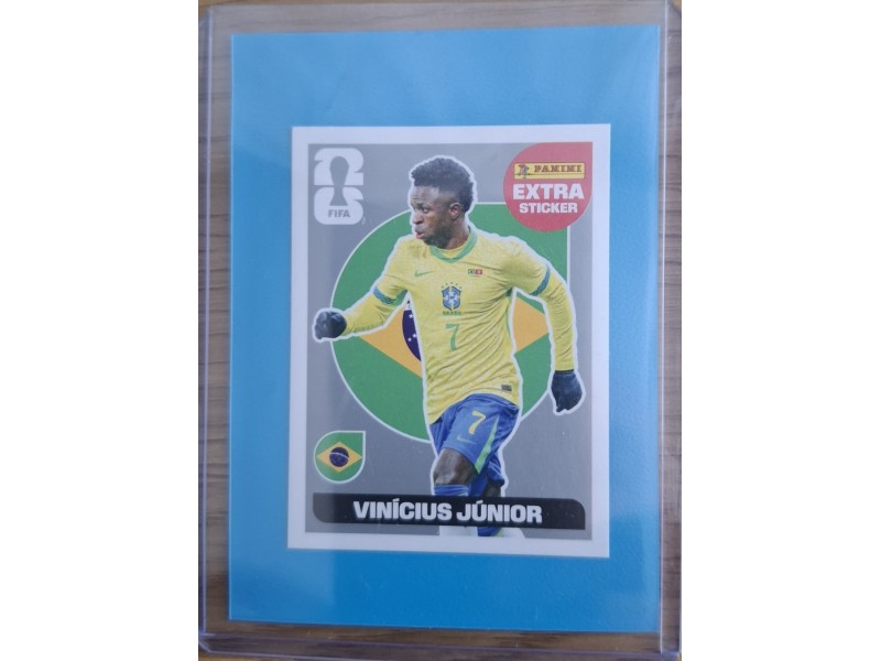 Panini World Cup 2026 - Extra sticker SILVER Vinicius