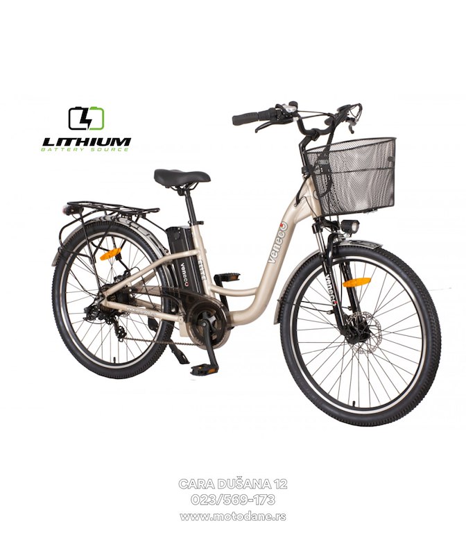 Električni bicikl Veneco ELITE 36V 10AH bež