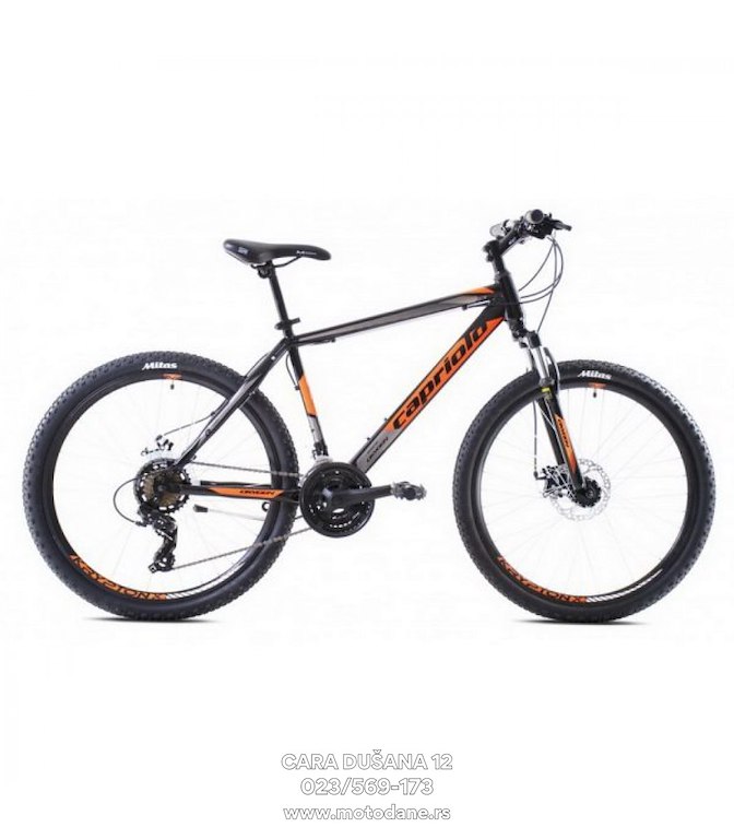 Bicikl Capriolo Oxygen 26 21 crno oranž