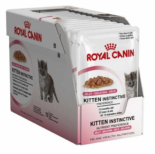 ROYAL CANIN FHW Kesica za mačiće KITTEN Instinctive u želeu, do 12 meseci,12x85g