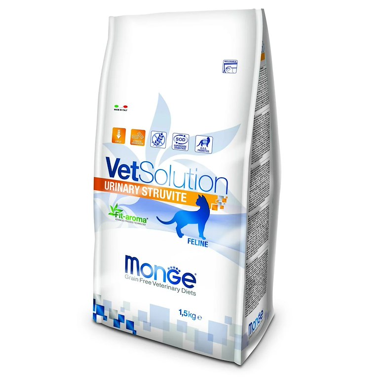 VET SOLUTION Monge Cat Urinary Struvite 1,5kg