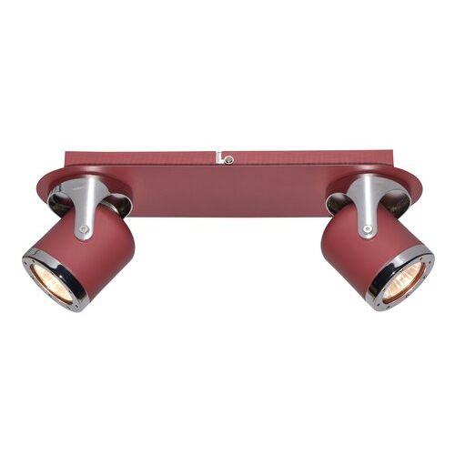 Rabalux April, spot, GU10 2X MAX 5W, crveni