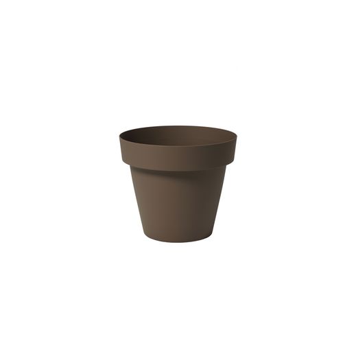 Gardino Saksija Melrose okrugla 35cm-18L Moka