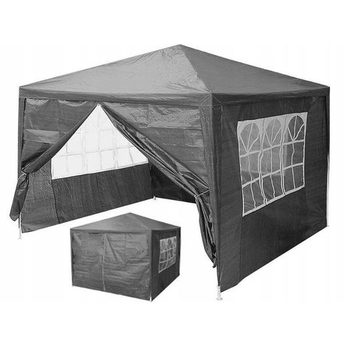 Multigarden Baštenski šator, 3x3 m, 4 stranice, sivi