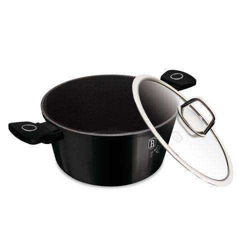 Berlinger Haus Šerpa sa poklopcem 20cm Black Vantage Collection BH-8224S