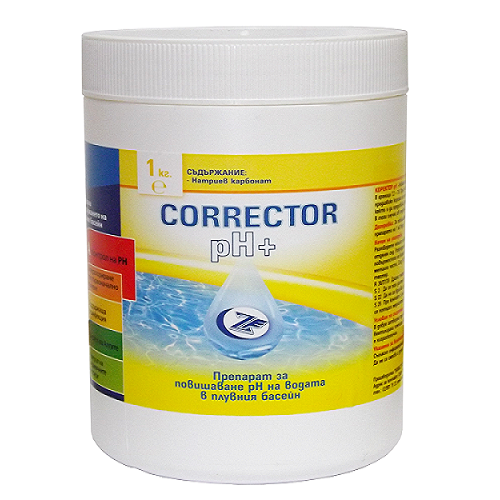 Korektor PH + preparat za povećanje ph vode u bazenu za plivanje