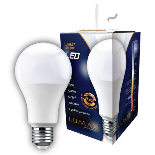 Lumax Sijalica Led LUME27-13W 3000K 1280lm