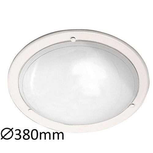 Rabalux Ufo plafonjera D38 E27 2x60W bela opal