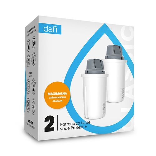 Filter patrona Dafi Classic Protect+ (za tvrdu vodu) - 2 kom