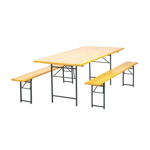 Baštenski set stout - sto + 2 klupe 200 x 90