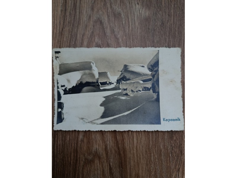 Razglednica crno-bela KOPAONIK 1952.