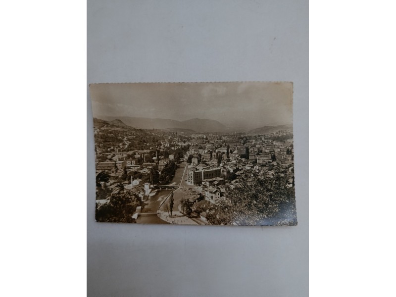 Razglednica crno-bela SARAJEVO