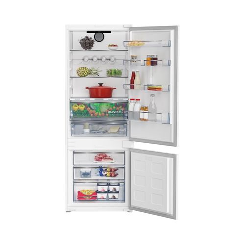 Beko BCNE400E40SN Ugradni kombinovani frižider, No Frost, Visina 194 cm, Širina 69 cm