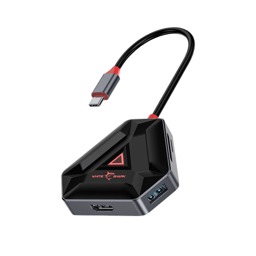White Shark HEXAGON 6 u 1 USB - C HUB