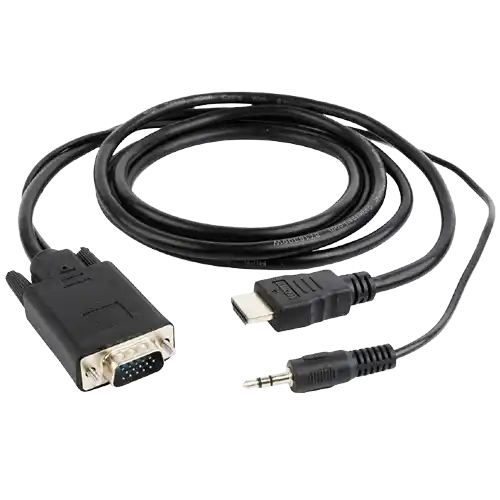 Kabl HDMI-VGA+Audio Gembird A-HDMI-VGA-03-6 1.8m