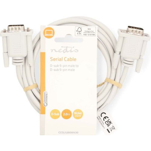 CCGL52000IV20 D-SUB 9-Pin Male Serijski kabl za povezivanje starih štampaèa, skenera 2m