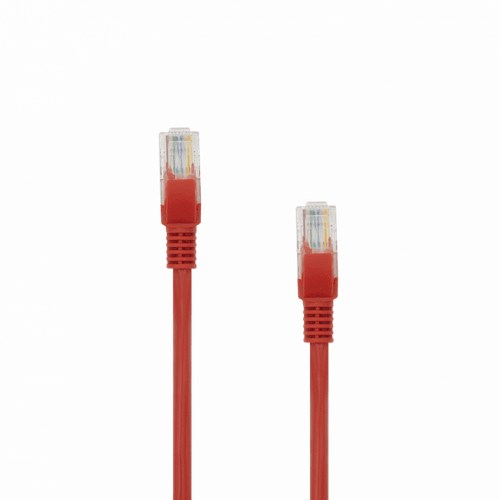 S BOX Kabl UTP CAT 5e 0,5 m, Crveni