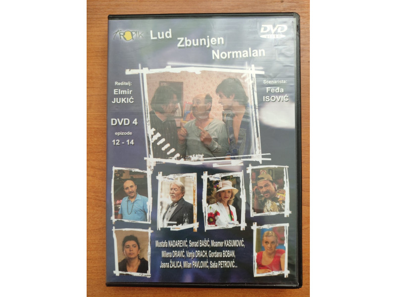 Lud, zbunjen, normalan Sezona br, 1 , disk br. 4