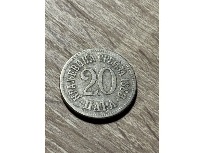 20 para 1883